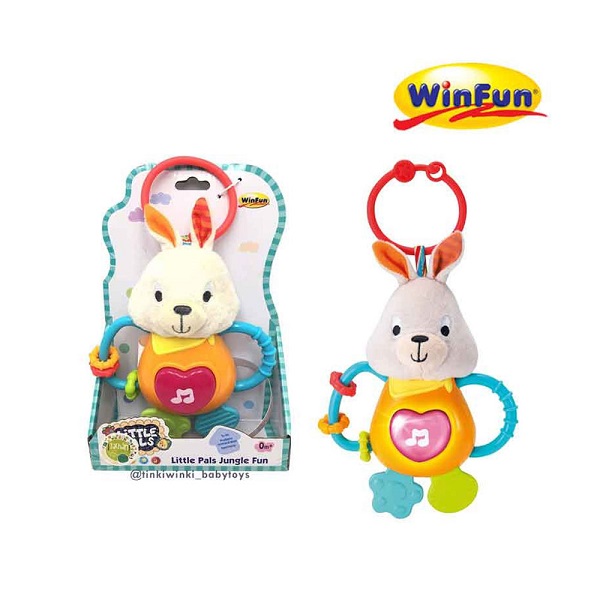 خرید اینترنتی آویز موزیکال خرگوش وین فان Win Fun | نی نی بازار